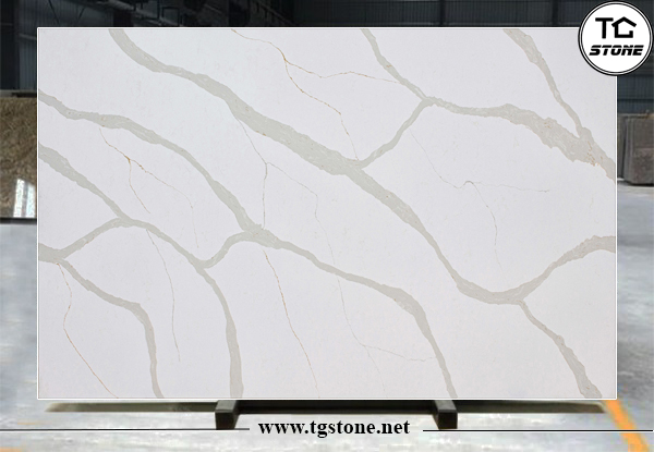 Đá Nhân Tạo Thạch Anh Quartz Stone BQ8863 TARTUFO - TG STONE