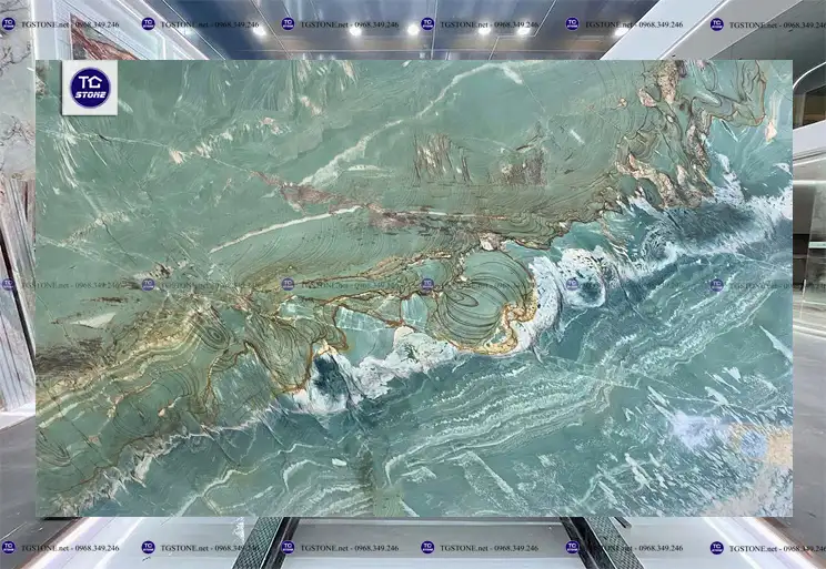 Đá Ốp Lát Tự Nhiên Thạch Anh Verde Maestro Quartzite - TG STONE